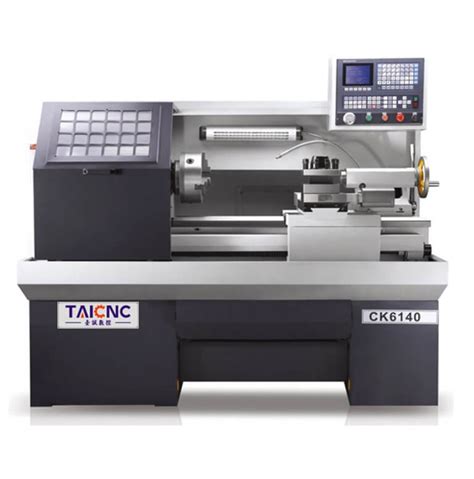China Best CK6140 Flat Bed CNC Lathe Machine For Sale TAICNC