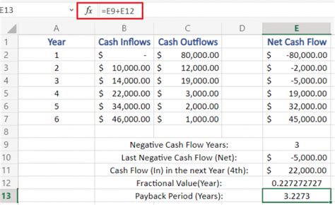 How To Calculate Payback Period In Excel QuickExcel