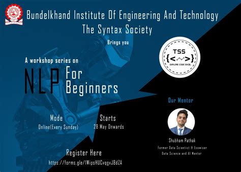 The Syntax Society On Linkedin Nlp Workshop Learning Networking