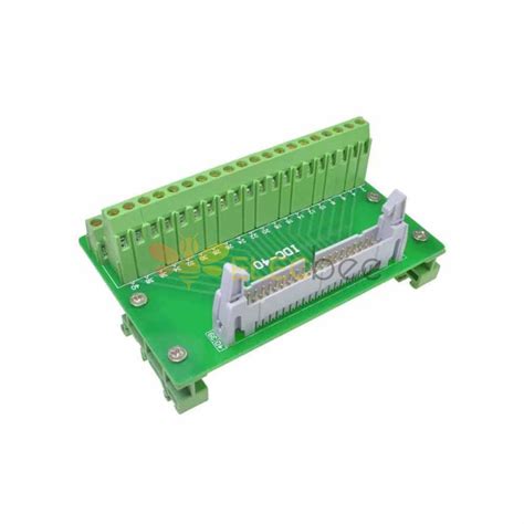Elecbee Dc2 40p Latched Header Connector Extension Line Terminal 40 Pin Plc Terminal Relay