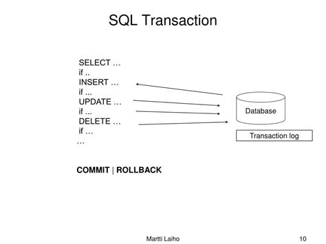 Ppt Sql Transactions Powerpoint Presentation Free Download Id5695377