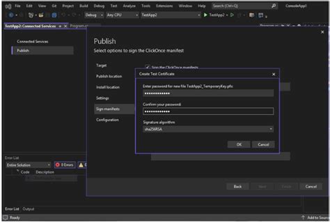 Signtool Error No Certificates Were Found That Met All Criteria”