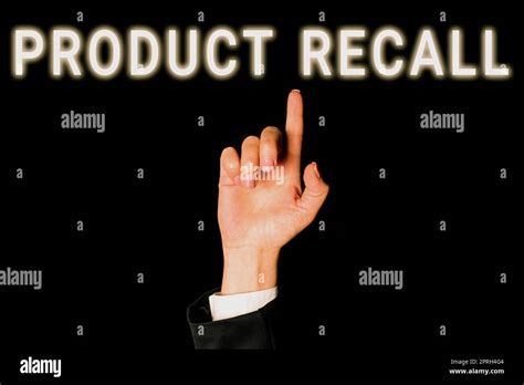 Conceptual Caption Product Recall Business Overview Request To Return The Possible Product