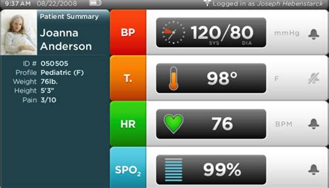 Patient Information System User Interface
