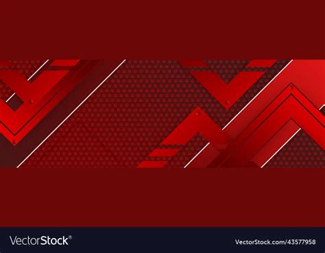 Abstract Dark Red Metallic Carbon Neutral Overlap Vector Image