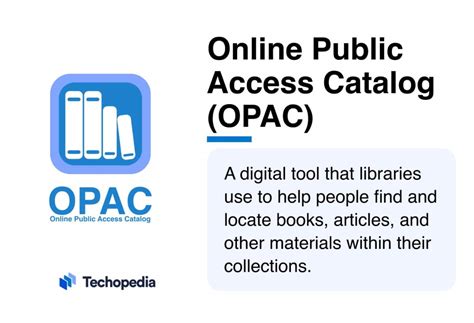 What Is An Online Public Access Catalog Definition And Types
