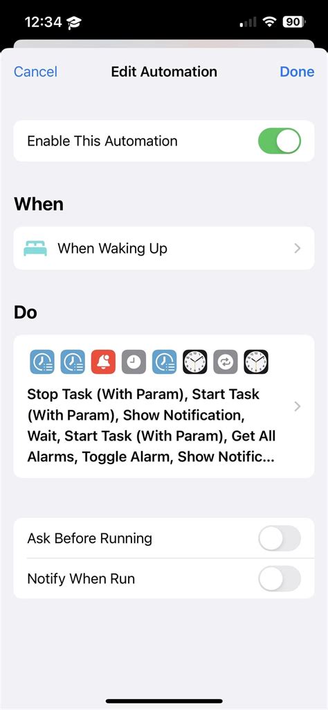 Wake Up Automation Doesnt Trigger When Sleep Focus Is Turned Off Rshortcuts