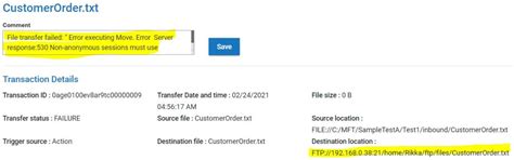 FTPS On MFT ActiveTransfer IBM WebMethods Hybrid Integration