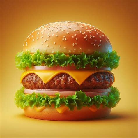Premium Photo A Delicious Looking Burger Ai Generated