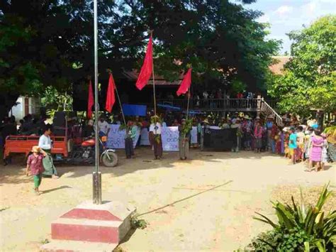 ရေစကြို ပ က ဖ ရေကင်း လုံခြုံရေးတပ်ဖွဲ့ဝင်များက ၁၀၂၇ စစ်ဆင်ရေးကို ထောက်ခံကြောင်း ဆန္ဒထုတ်ဖော