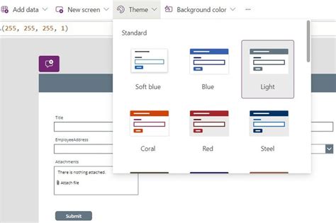 How To Apply Theme In Power Apps