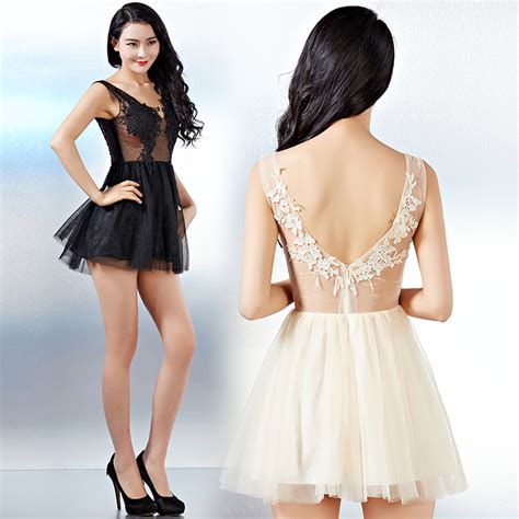 Super Sexy Mini Skimpy Dress Spring Clubwear Silk Floral Embroidery