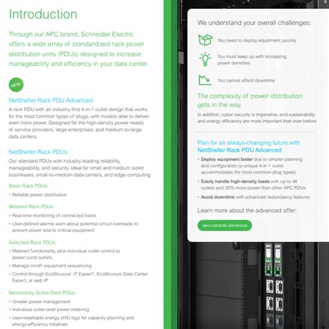Apc Rack Pdu Basic Zero U Iec 60309 32a 2p E Input Connection Type 230v Main Output 20