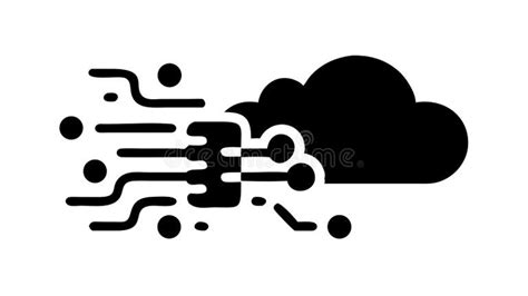 Cloud Computing Process Data Synchronization Digital Network Analysis