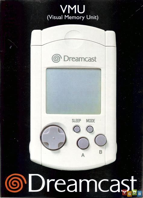 Vmu Visual Memory Unit Vgdb Vídeo Game Data Base