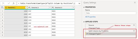 Split Columns By Positions Sql Bi Tutorials