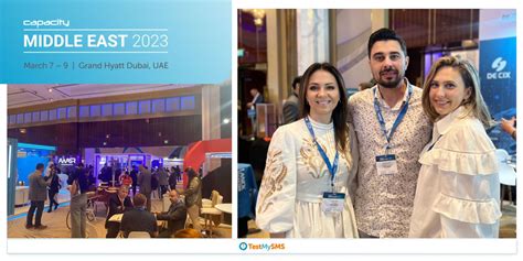 Testmysms On Linkedin Capacitymiddleeast23 Testmysms Capacity Dubai Unitedarabemirates…