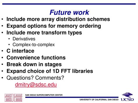 Ppt Scaling Three Dimensional Fourier Transforms Powerpoint