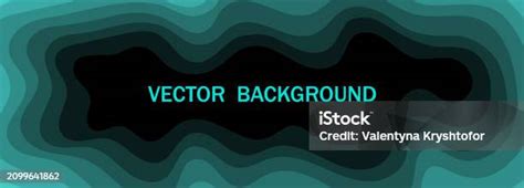 추상적인 지형 배경입니다 파란 종이 커트 모양 장식용 디자인 포스터 벡터 일러스트 레이 션입니다 0명에 대한 스톡 벡터 아트 및 기타 이미지 Istock