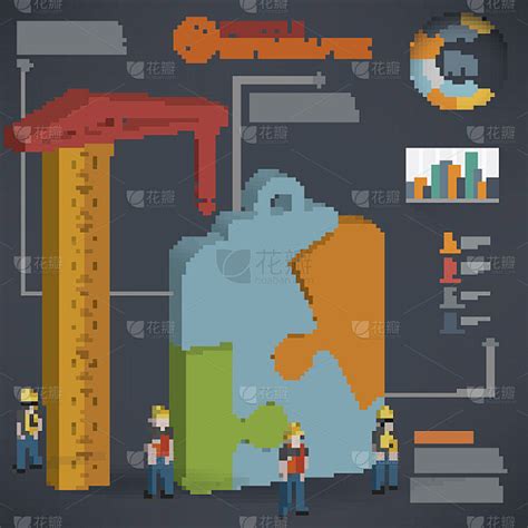 文档信息平面设计，三维，矢量