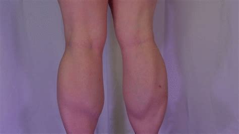 Close Up View Calf Raises Great Close Up Views Of My Muscular Calves