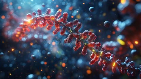 Genetic Engineering In Focus Bacterial Plasmid With Cloning Sites And Gene Insertion Points