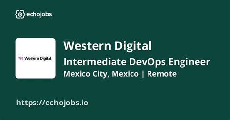 Western Digital Is Hiring Intermediate Devops Engineer Mexico City
