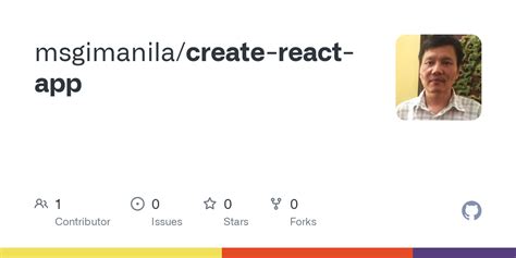 Github Msgimanila Create React App