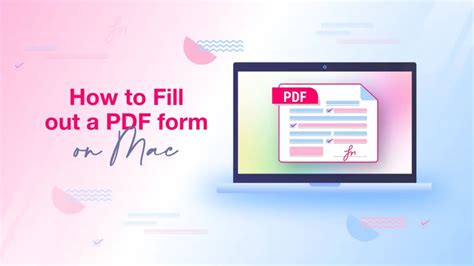 How To Fill Out A PDF Form On Mac Applavia