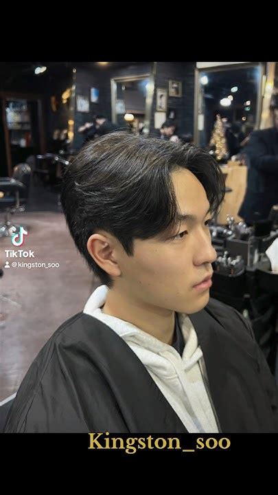 연말 분위기에는 세미리프컷🔥세미리프 세미리프컷 리프스타일 리프컷 리프컷스타일 가르마스타일 남자머리스타일 남자장발 남자머리 연말머리 킹스턴맨즈헤어 수생님