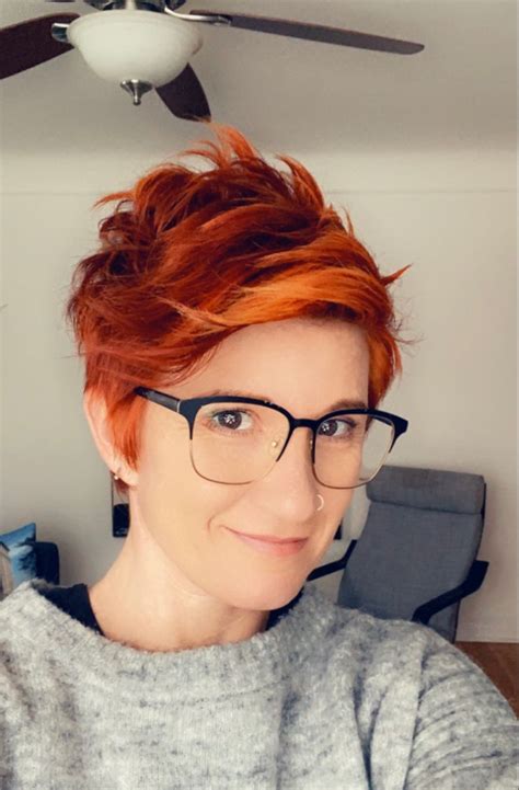 Red Hair Pixie Hairstyle Cut Artofit