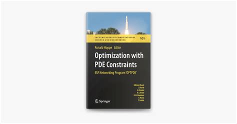 ‎optimization With Pde Constraints On Apple Books