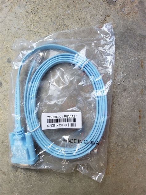 Cisco Console Cable Cisco 72 3383 01 Cisco Db9 To Rj45 Serial Cable Best Price In 2024 At