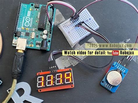 Build Simple Digital Clock Using Arduino Ds3107