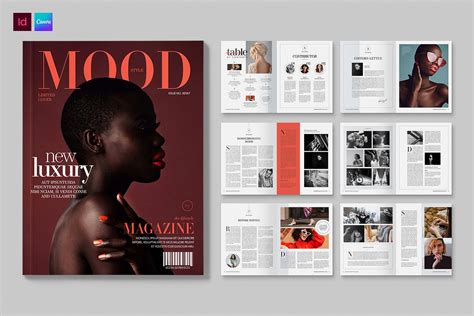 Magazine Template A Magazine Template By Brandpacks