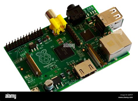 Raspberry Pi Computer Stock Photo Alamy