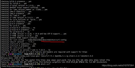 Configure Error Libcurl ＞ 7280 Library And Headers Are Required With Support For