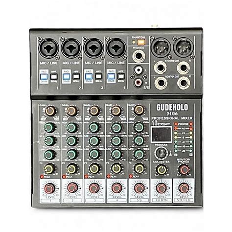 Used Gudeholo M06 Powered Mixer Guitar Center