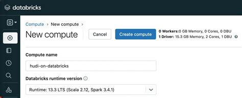 Running Apache Hudi™ On Databricks