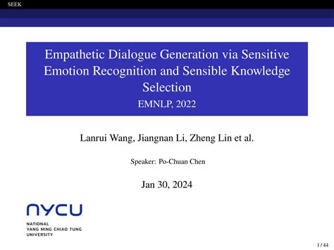 Empathetic Dialogue Generation Via Sensitive Emotion Recognition And Sensible Knowledge