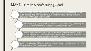 Oracle SCM Cloud ERP Solution PPTX