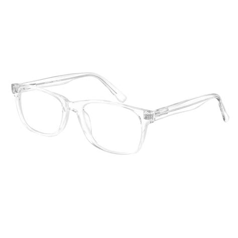 Rectangle Clear Reading Glasses
