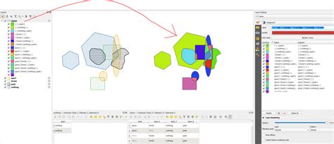 Shapefile Using Symmetrical Difference For Multiple Layers At Once In Qgis Geographic