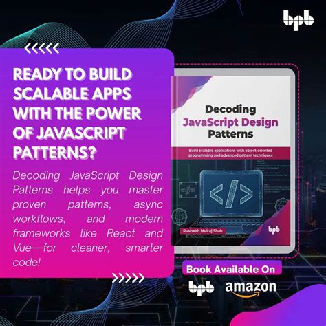 javascript webdevelopment designpatterns cleancode… bpb