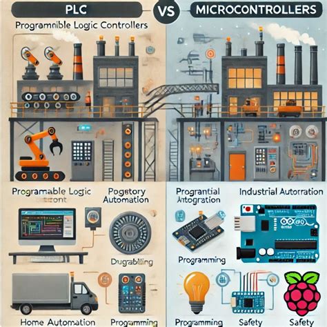 Esp32 Esp8266 For Beginner Plc Vs Microcontrollers Key Differences And Applications 🤖⚡ Facebook