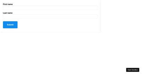 Getting Started With Form Atoms V3 Codesandbox
