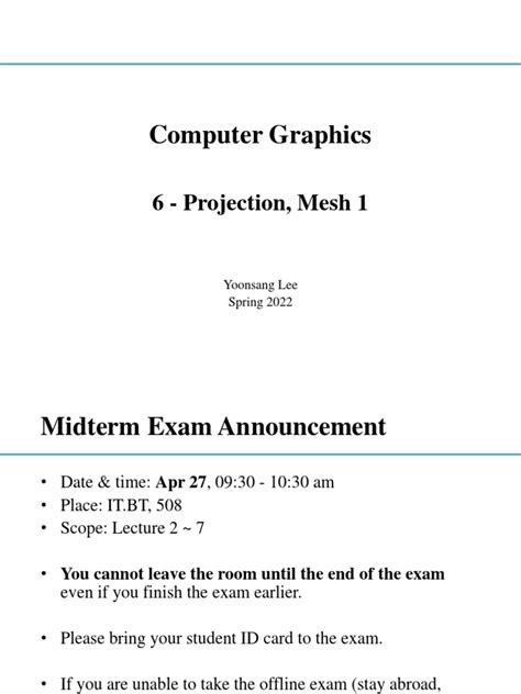 6 Projection Mesh 1 Pdf Visual Cortex Perspective Graphical
