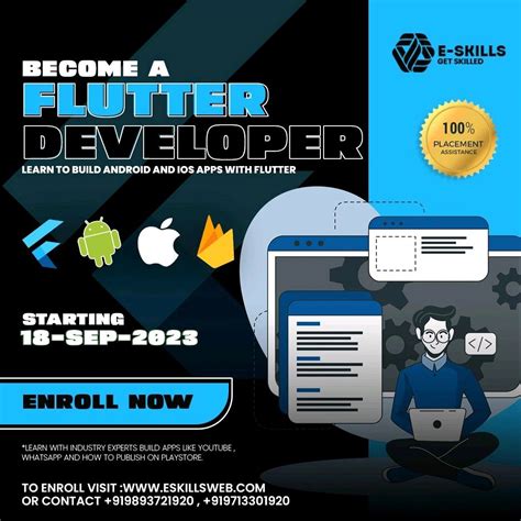 Eskills Web On Linkedin Flutterdeveloperbootcamp Dreamjobjourney Eskillsweb