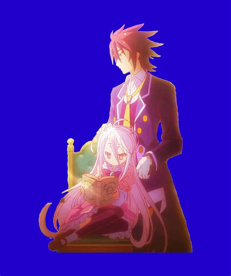 Ts For Men Shiro And Sora Ngnl Digital Art By Lotus Leafal Fine