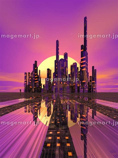 未来都市のイラスト素材 24184211 イメージマート